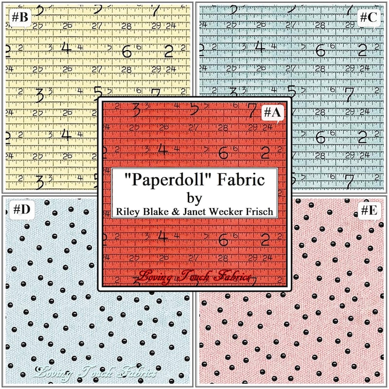 Riley Blake Paperdoll - Etsy