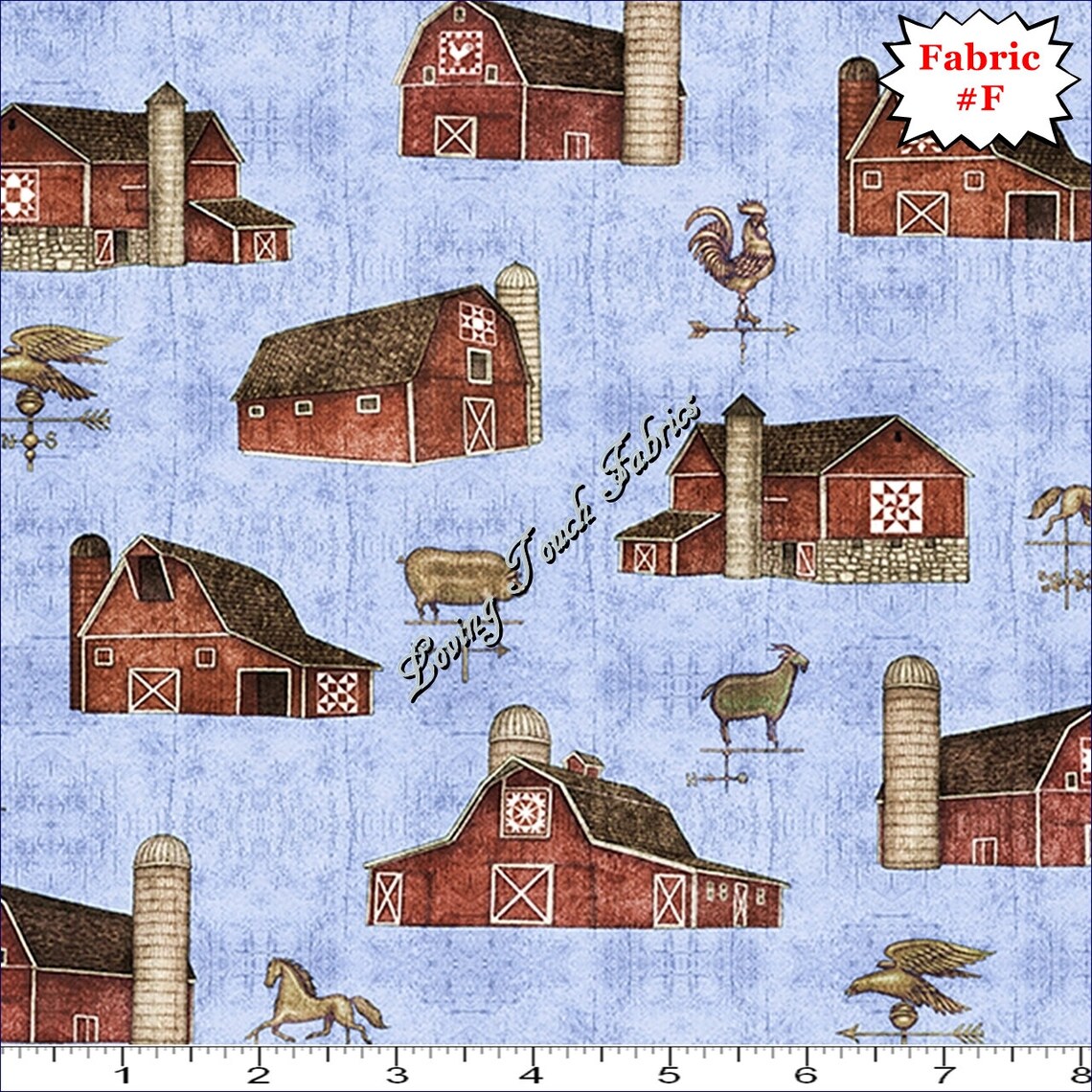 QT / Dan Morrris bountiful Farm Animals Barns - Etsy