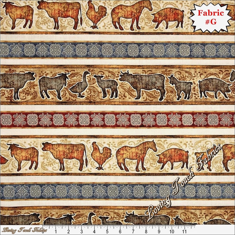 QT / Dan Morrris bountiful Farm Animals Barns | Etsy