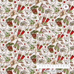 Northcott howdy Christmas Deborah Edwards - Etsy