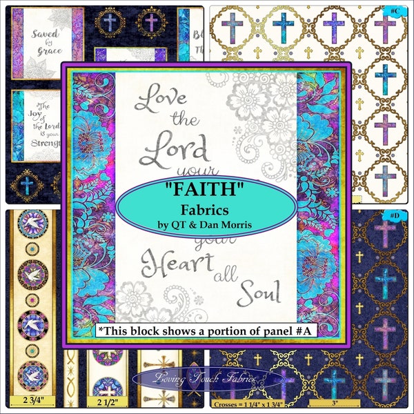 Religious Fabric - Etsy