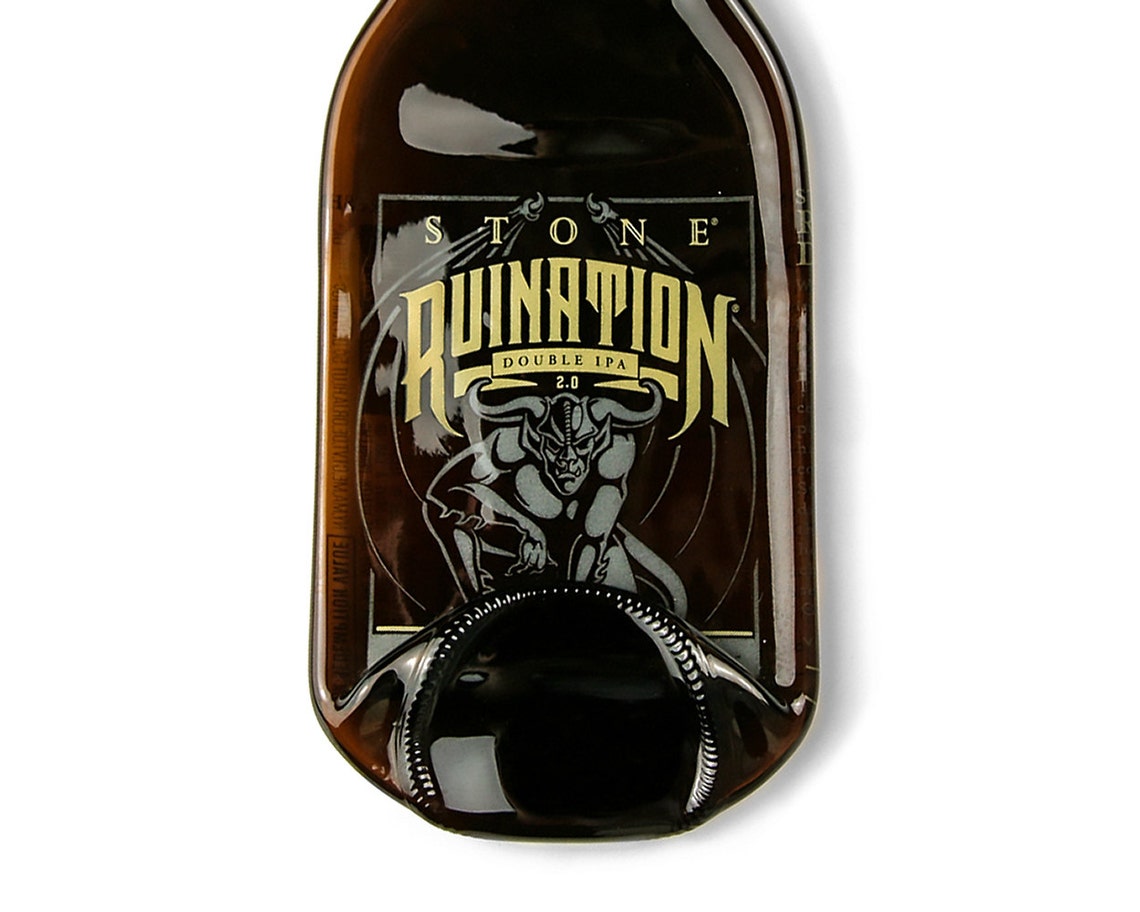 Stone Ruination Melted Bottle Spoon Rest Anniversary Gift for - Etsy