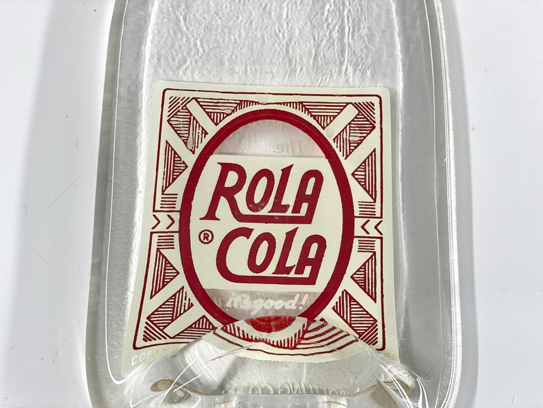 Vintage Rola Melted Bottle Spoon Rest From Erie PA - Etsy