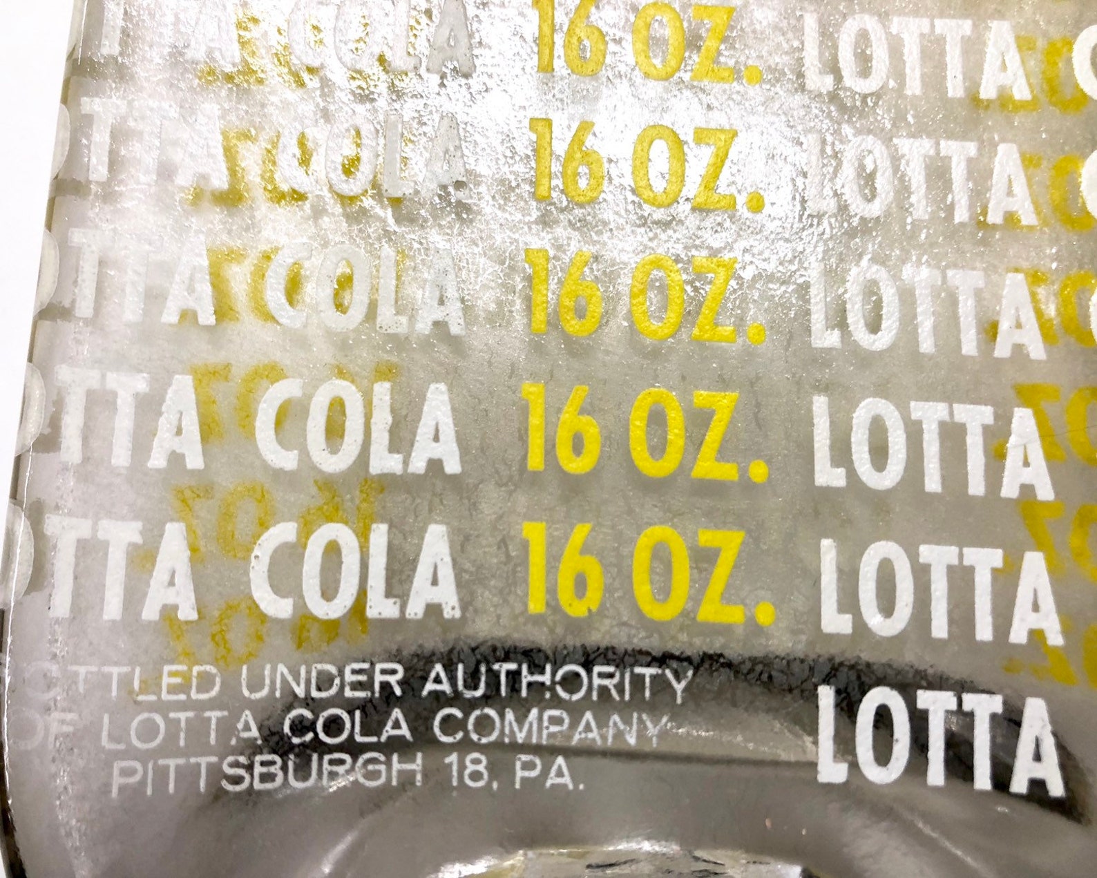 Vintage Lotta Cola Melted Bottle Spoon Rest Holder Antique - Etsy