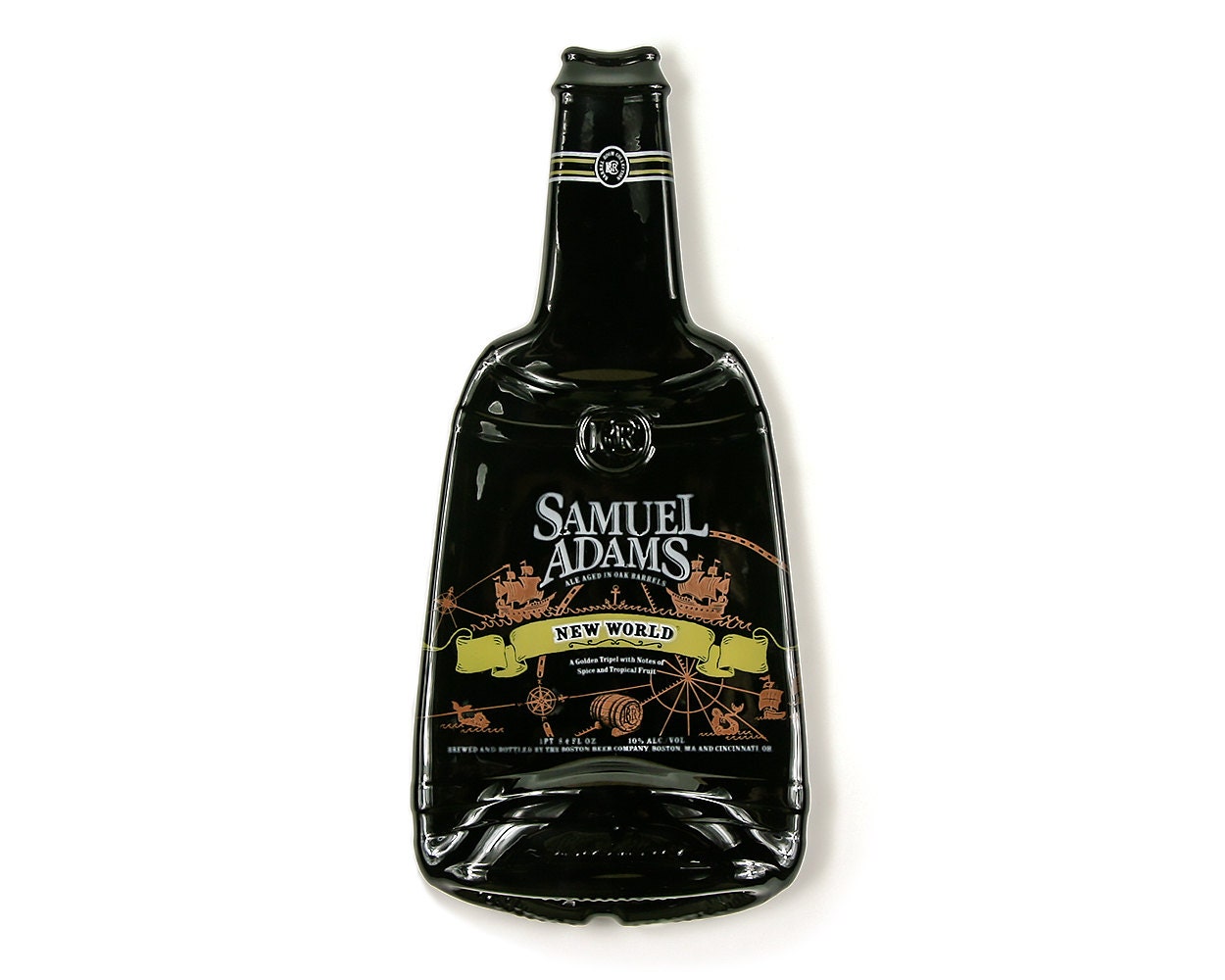 Sam Adams New World Beer Melted Bottle Cheese Tray, Large Size Samuel ...