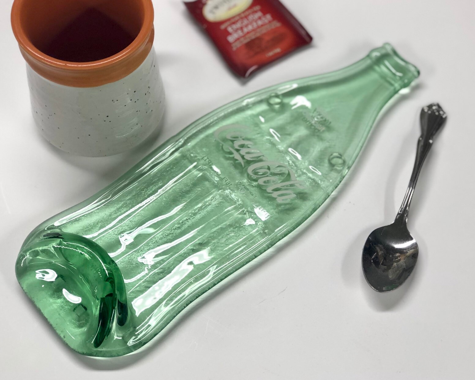 Vintage Coca Cola Melted Bottle Spoon Rest 10 Oz Size - Etsy