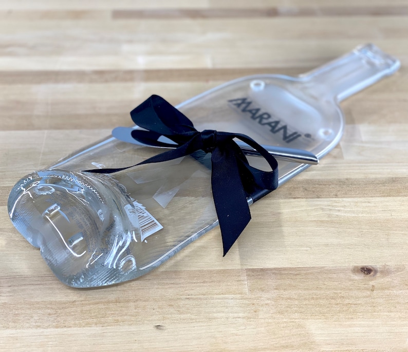 Marani Armenian Vodka Melted Bottle Cheese Tray With Spreader - Etsy
