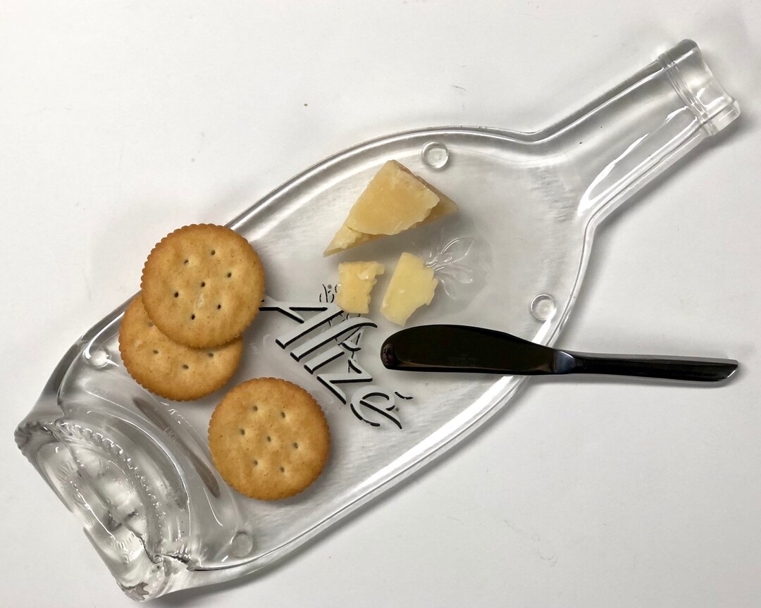 Alize Flattened Bottle Cheese Tray, Recycled Glass Spoon Rest - Etsy Alize Flattened Bottle Cheese Tray, Recycled Glass Spoon Rest - Etsy