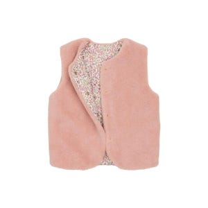 Liberty of London Teddy Vest, Reversible Style, Girls Vest Tops, Flower ...