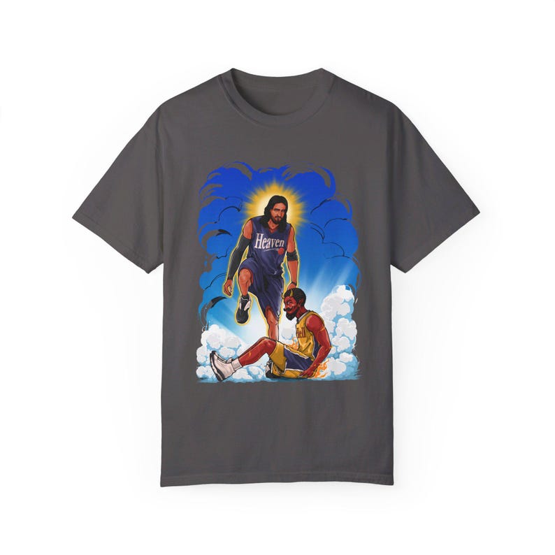 Allen Iverson Jesus Graphic T-shirt, Faith Sports Apparel - Etsy