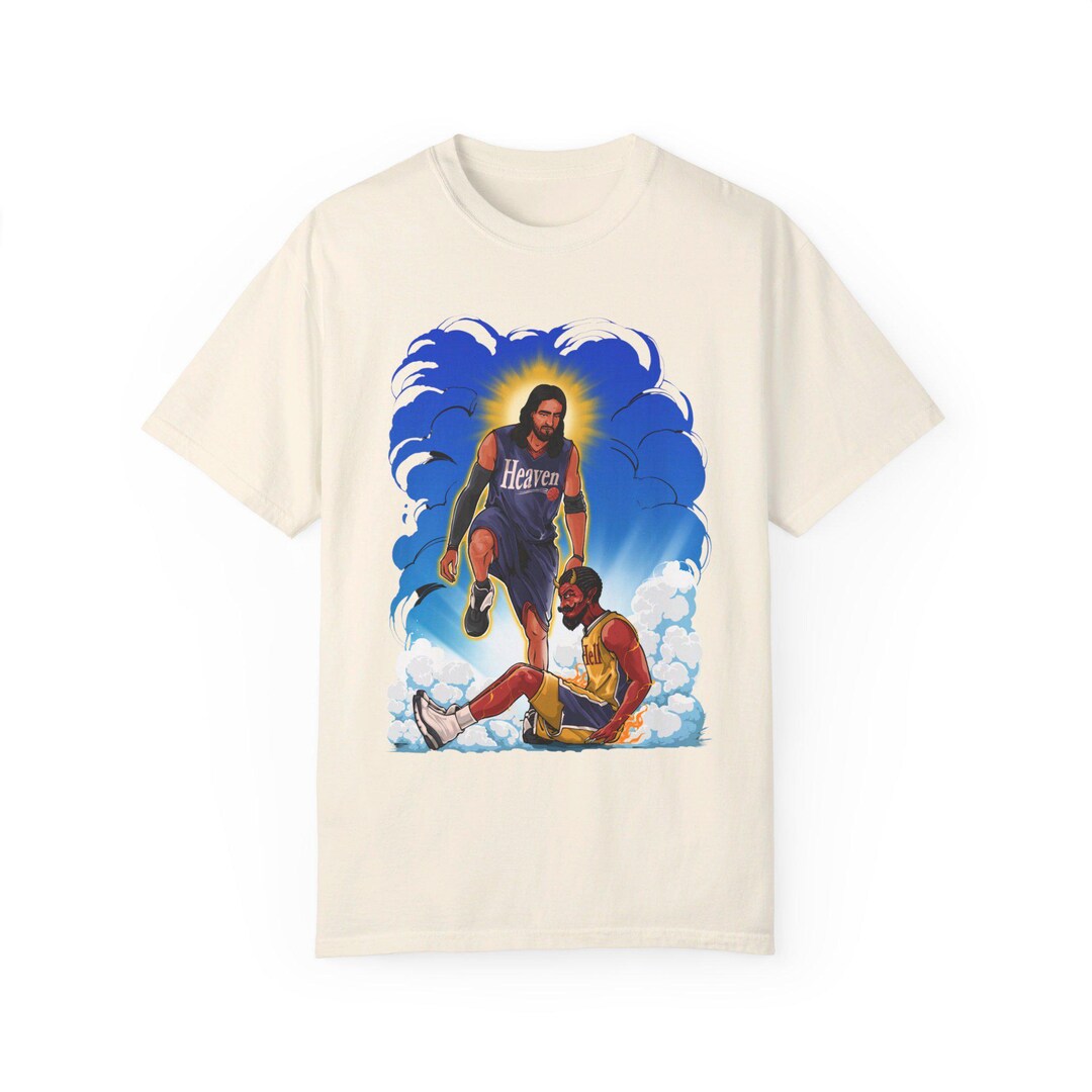 Allen Iverson Jesus Christ Tshirt, Inspirational Tshirt, Graphic ...