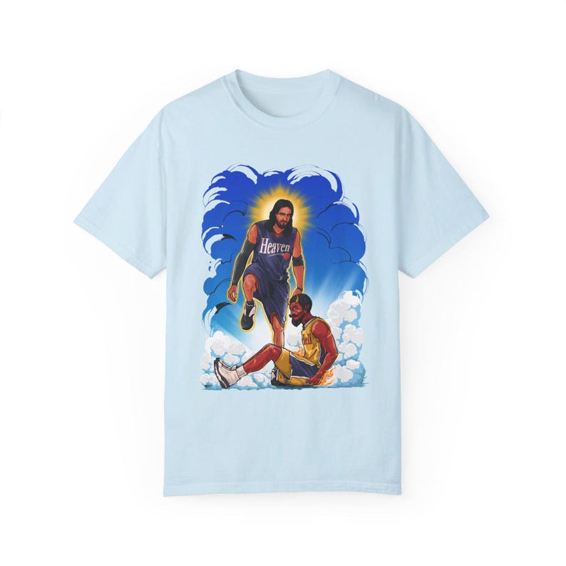 Allen Iverson Jesus Graphic T-shirt, Faith Sports Apparel - Etsy