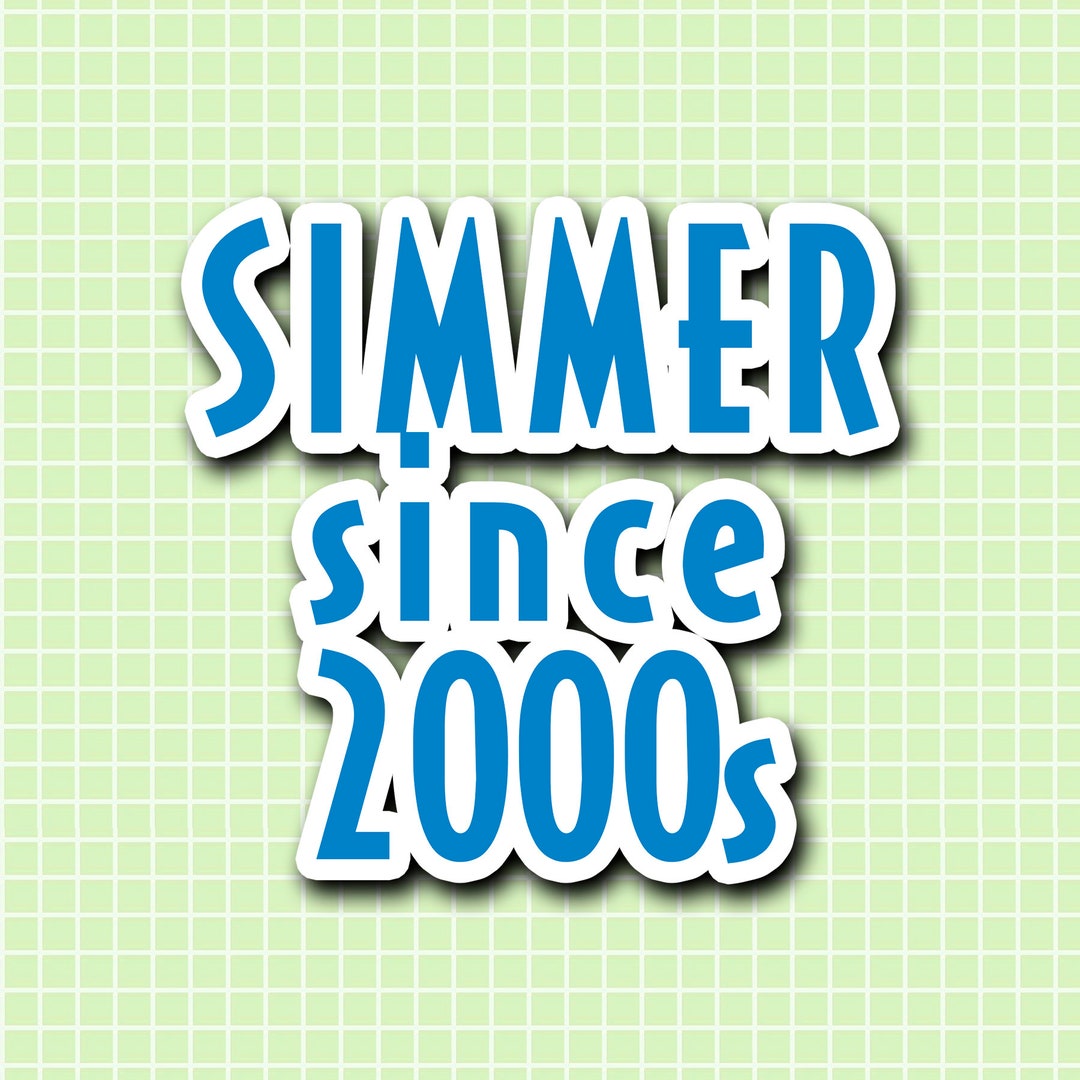 The Sims Stickers, Digital Sticker, Gamer Stickers, the Sims, the Sims ...