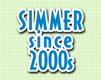 The Sims Stickers, Digital Sticker, Gamer Stickers, the Sims, the Sims ...