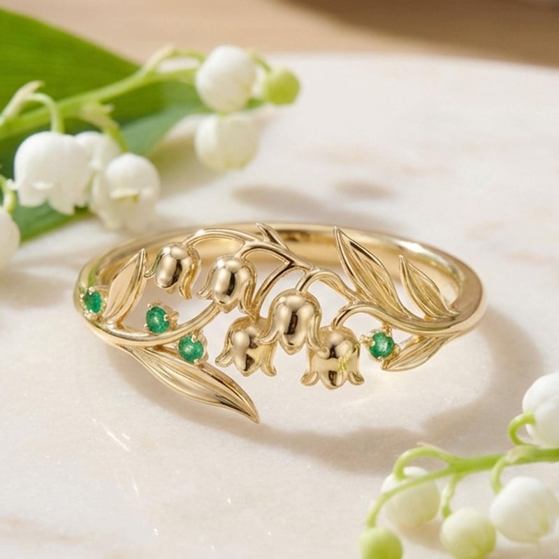 Lily Ring - Etsy
