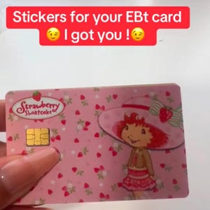 Bank/debit/credit Card Stickers | EBT Card Sticker - Etsy
