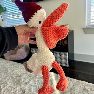 Pelican Crochet Pattern PDF, Crochet Bird, Crochet Pattern, Amigurumi ...
