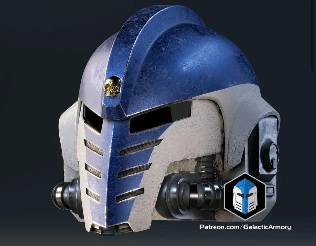 3D Printed 40K Galactic Armory Helmet - Etsy