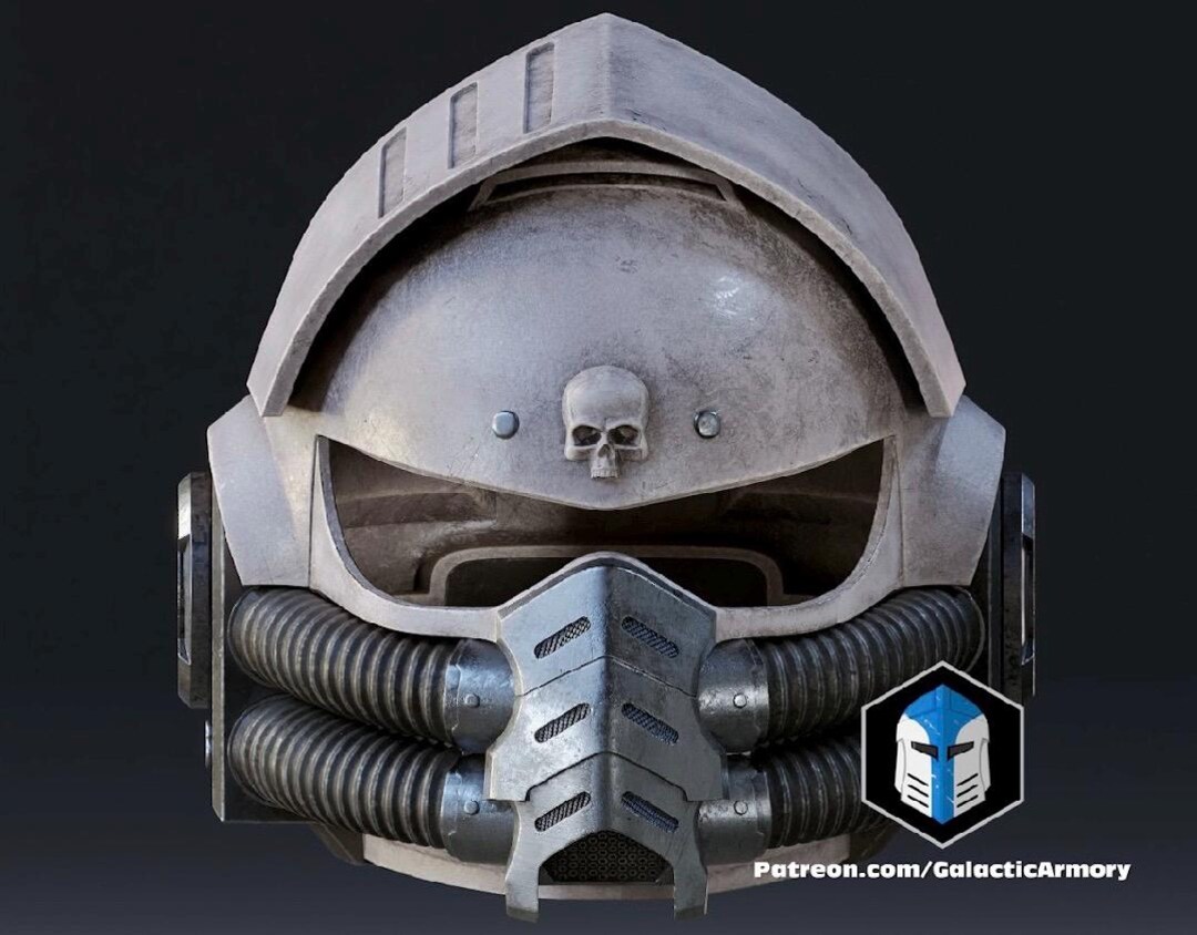 3D Printed 40K Bulwark V2 Helmet - Etsy