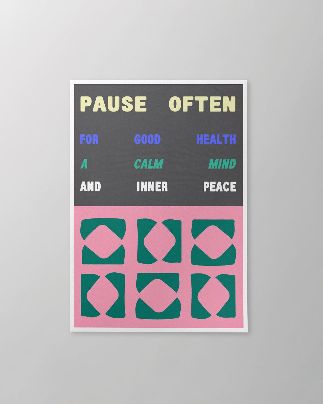 Pause Often - Printable Poster - Etsy