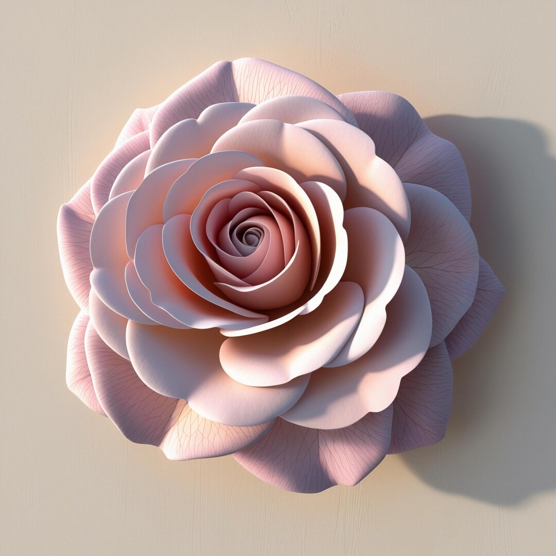 3D Flower Background - Etsy