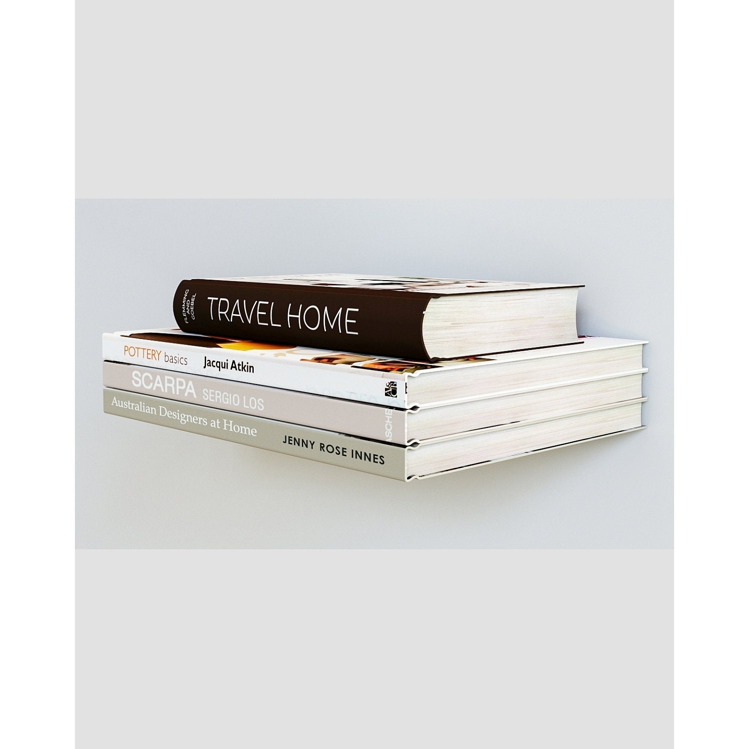 Invisible Floating Metal Bookshelf Innovative Design That Will Add ...