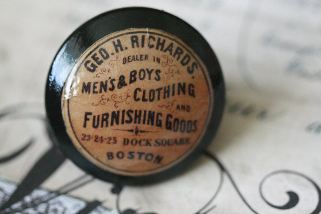 Vintage Knob, Men & Boys Clothing, Wooden Door Pulls - Etsy