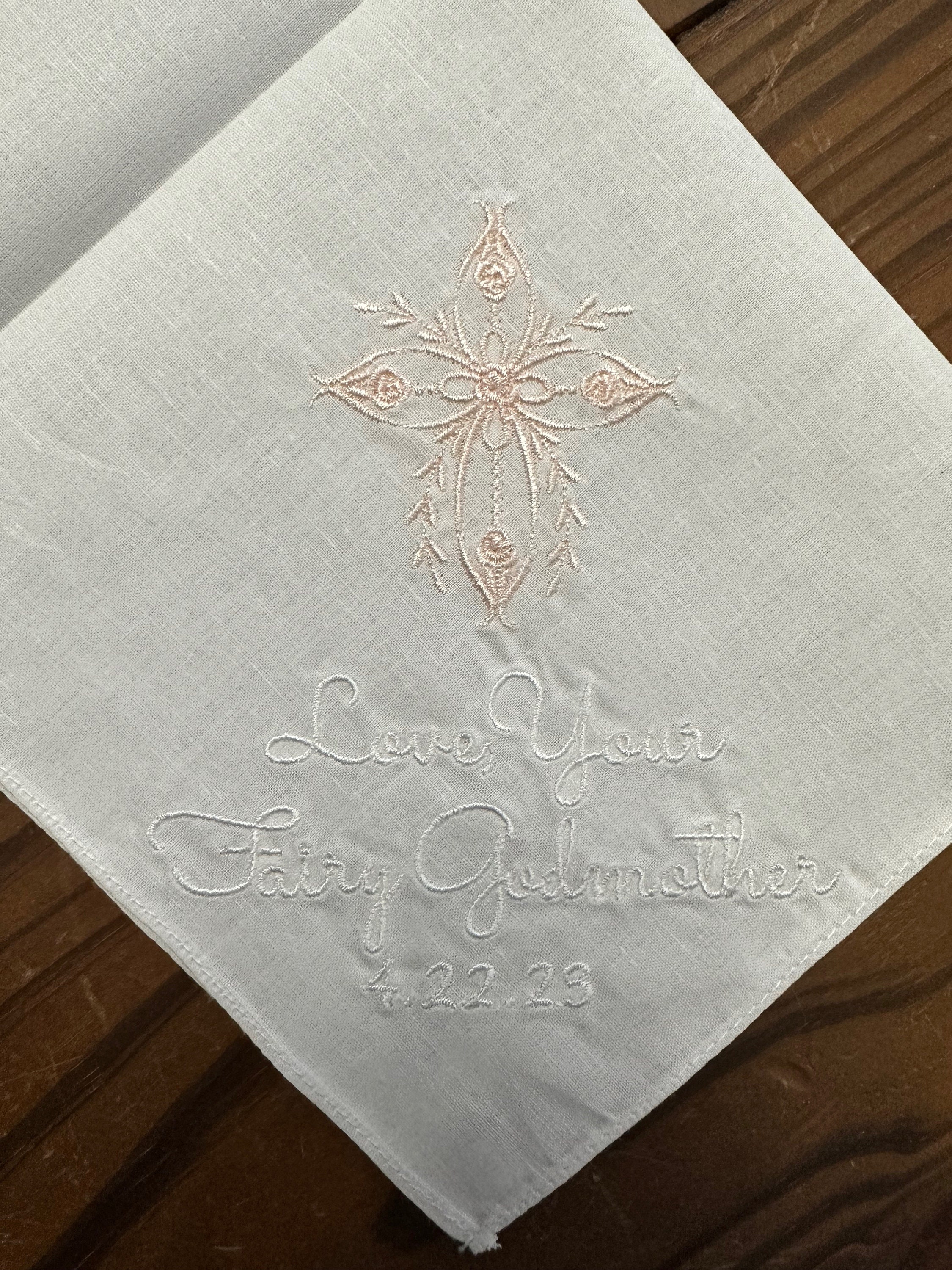 Custom Monogrammed and Personalized Hankerchiefs - Wedding Hankie - Etsy
