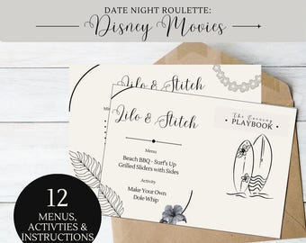 Themed Lands: Couples Activities for A Romantic Date Night. Printable ...