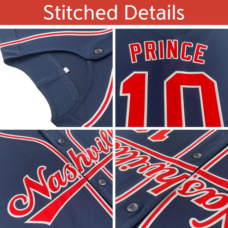 Customized Baseball Jersey ,stitched Personalized Number Name Logo ...