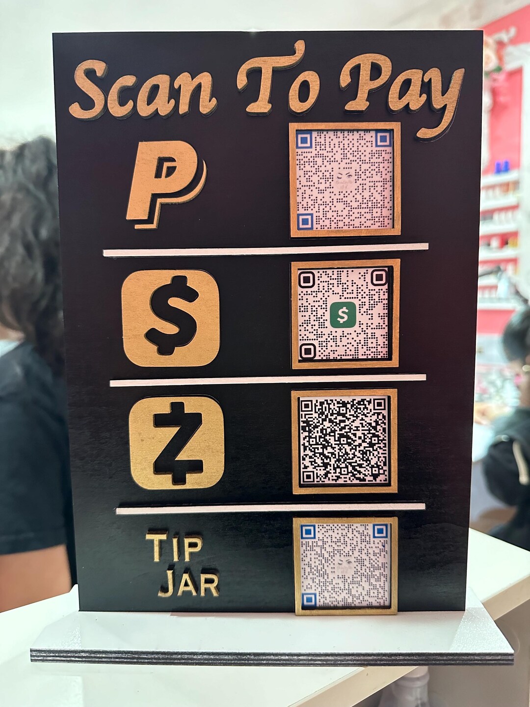 QR Code Payment Sign - Etsy