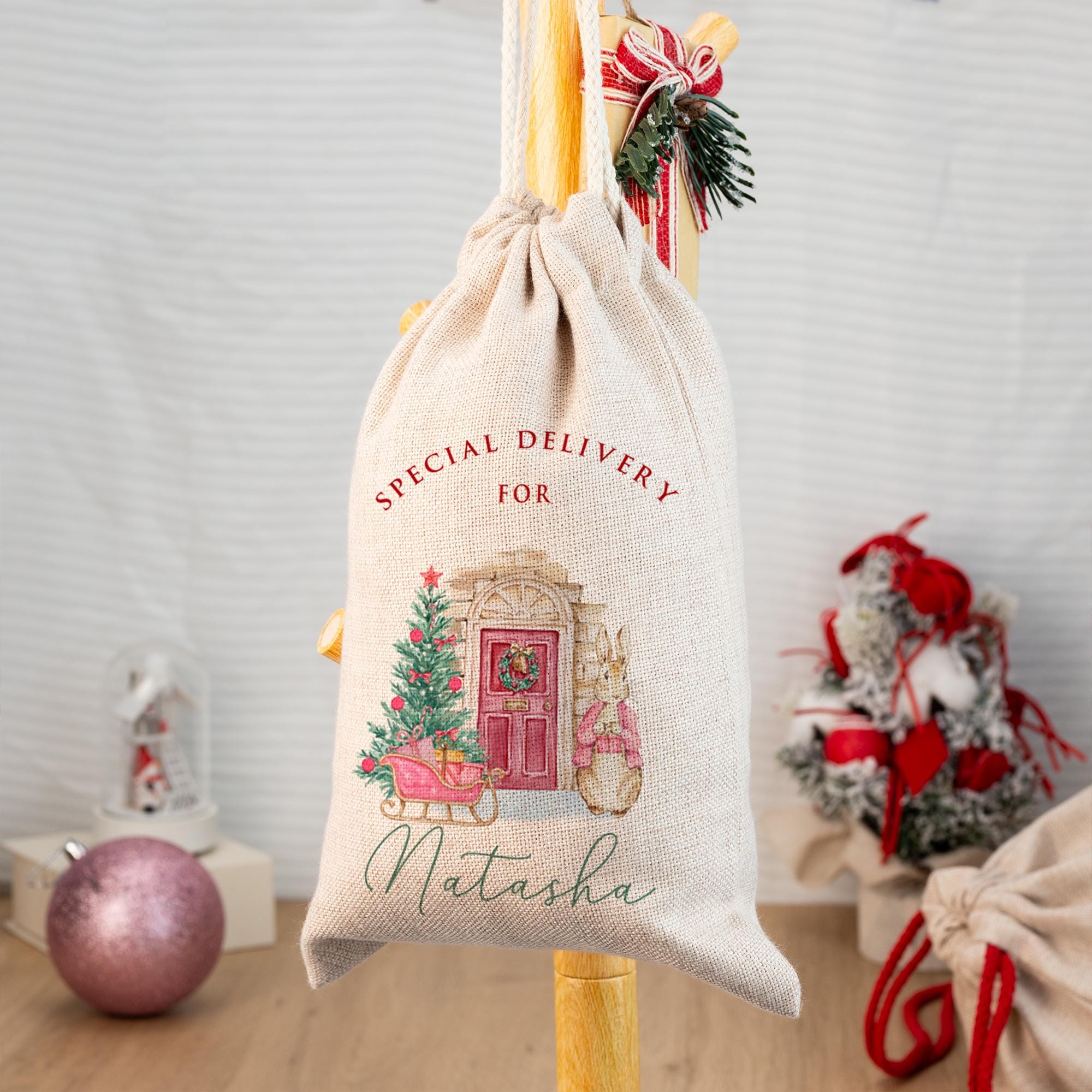 Christmas Santa Sack,christmas Gift Bag for Kids and Adults ...