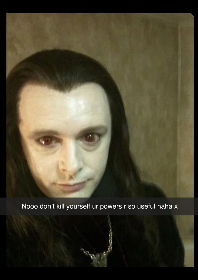 Twilight Meme Poster, Aro Snapchat, No Don't Cry Meme, Unofficial ...