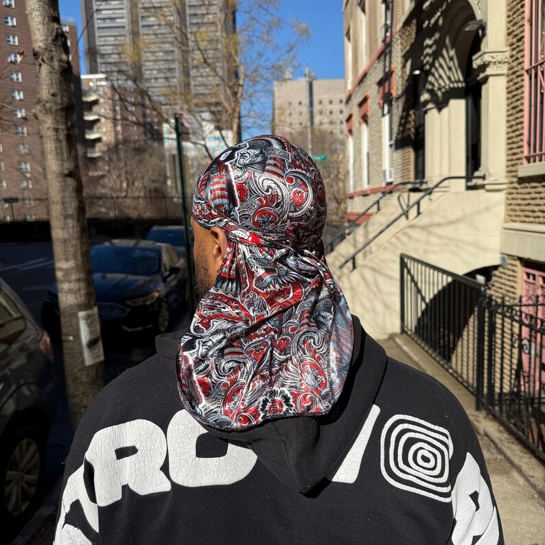 Blade and Dragon Silk Durag | Premium Silky Designer Headwear - Etsy