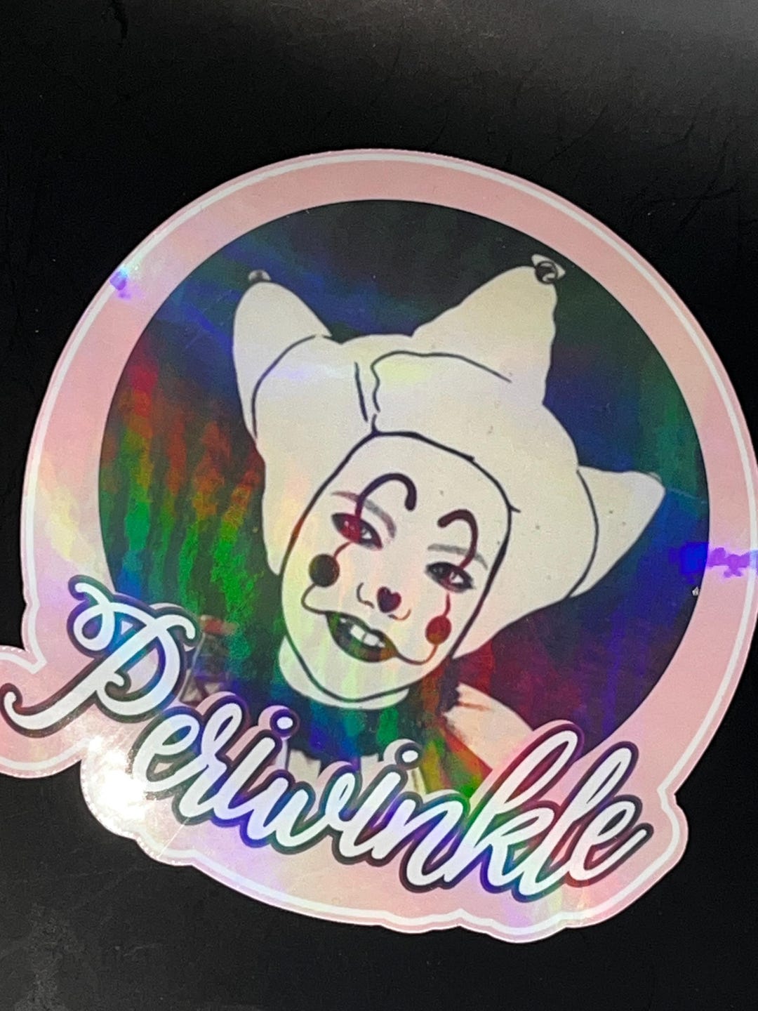 2pc Periwinkle: Holographic Sticker DECAL. Pennywise, Derry; Stephen ...