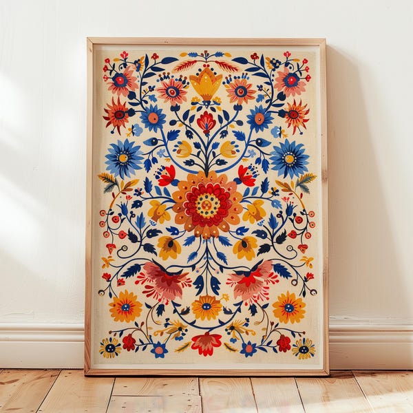 Mexican Folk Artwork - Etsy