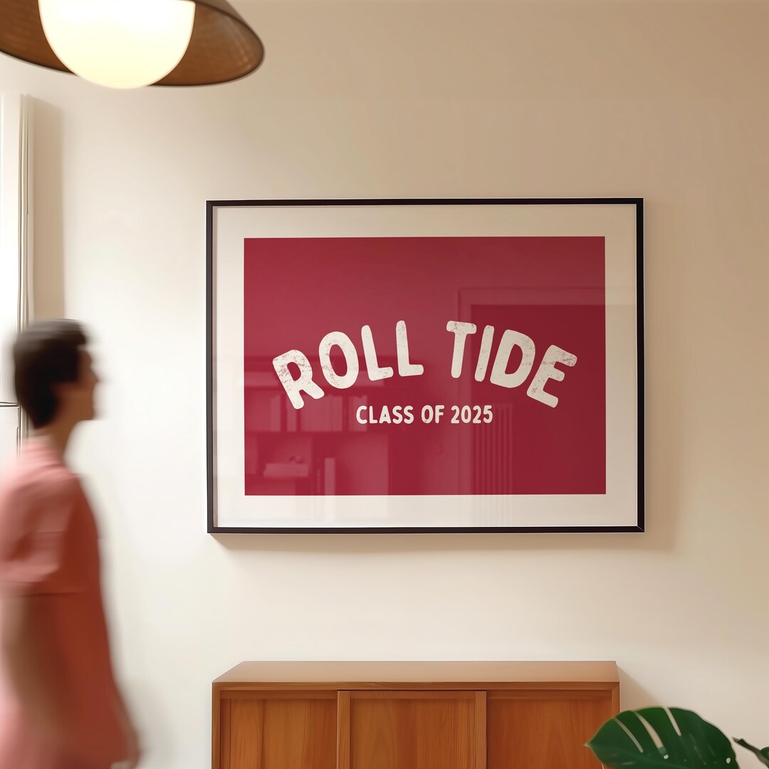 Custom Graduation Wall Art Class of 2025 Print Personalized School ...