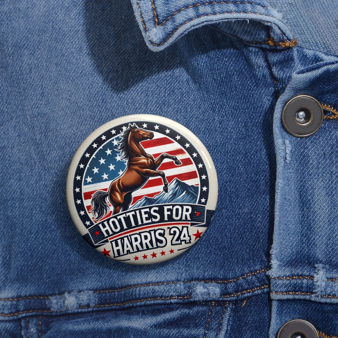 Kamala Harris Hotties Pin Etsy