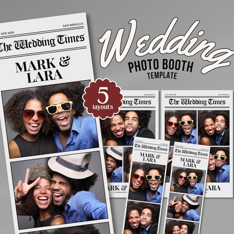 Custom Magazine Photo Booth - Etsy
