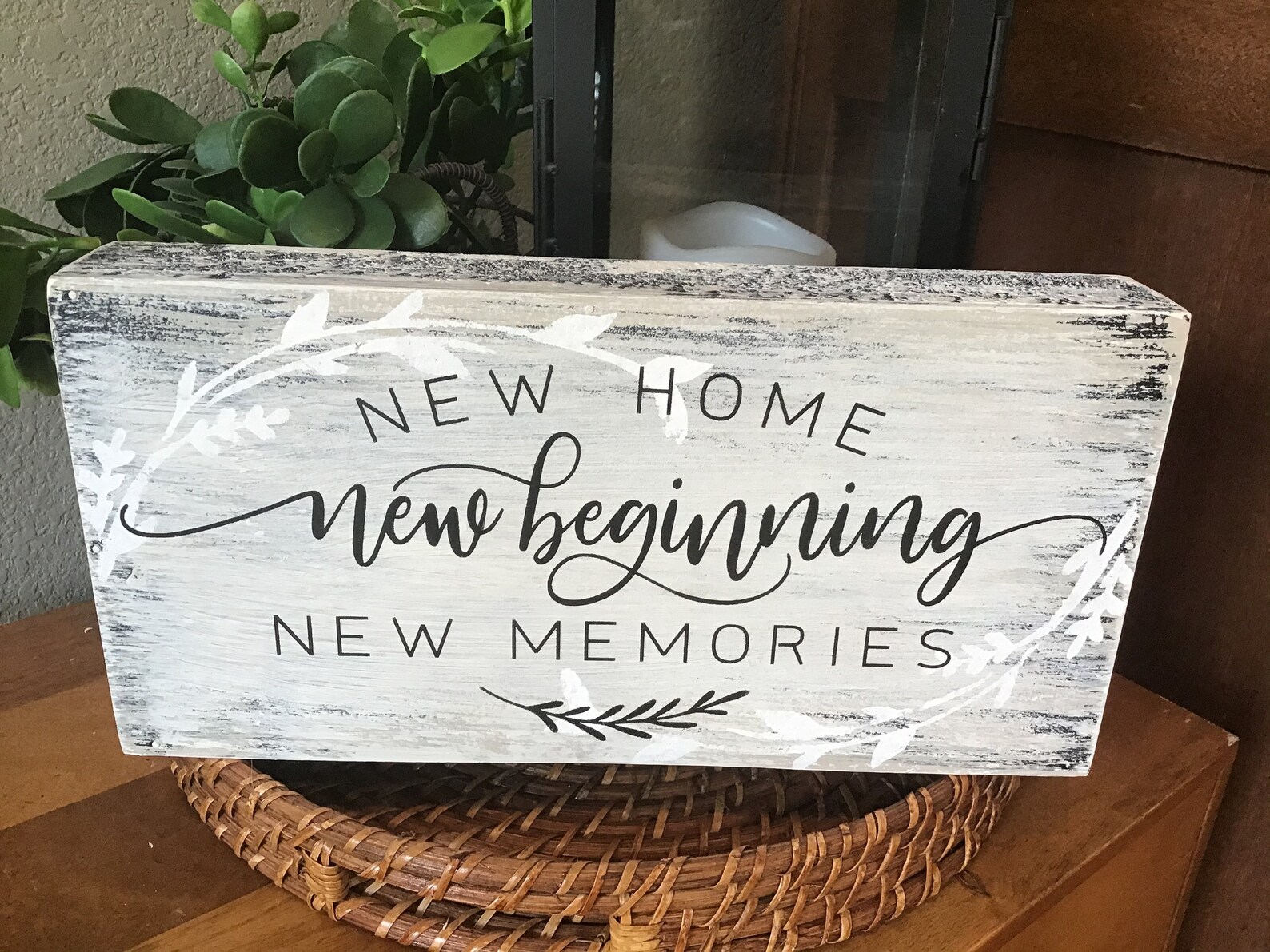 New Home Sign New Beginning New Memories New Home Gift | Etsy
