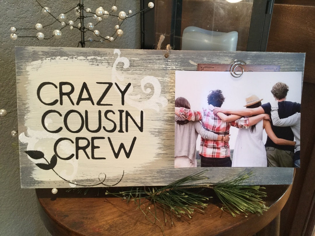 Cousin Picture Frame, Funny Gift for Cousins, Gift From Cousin - Etsy