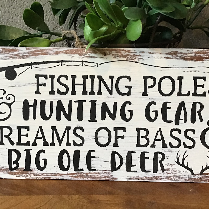 Fishing Signs - Etsy