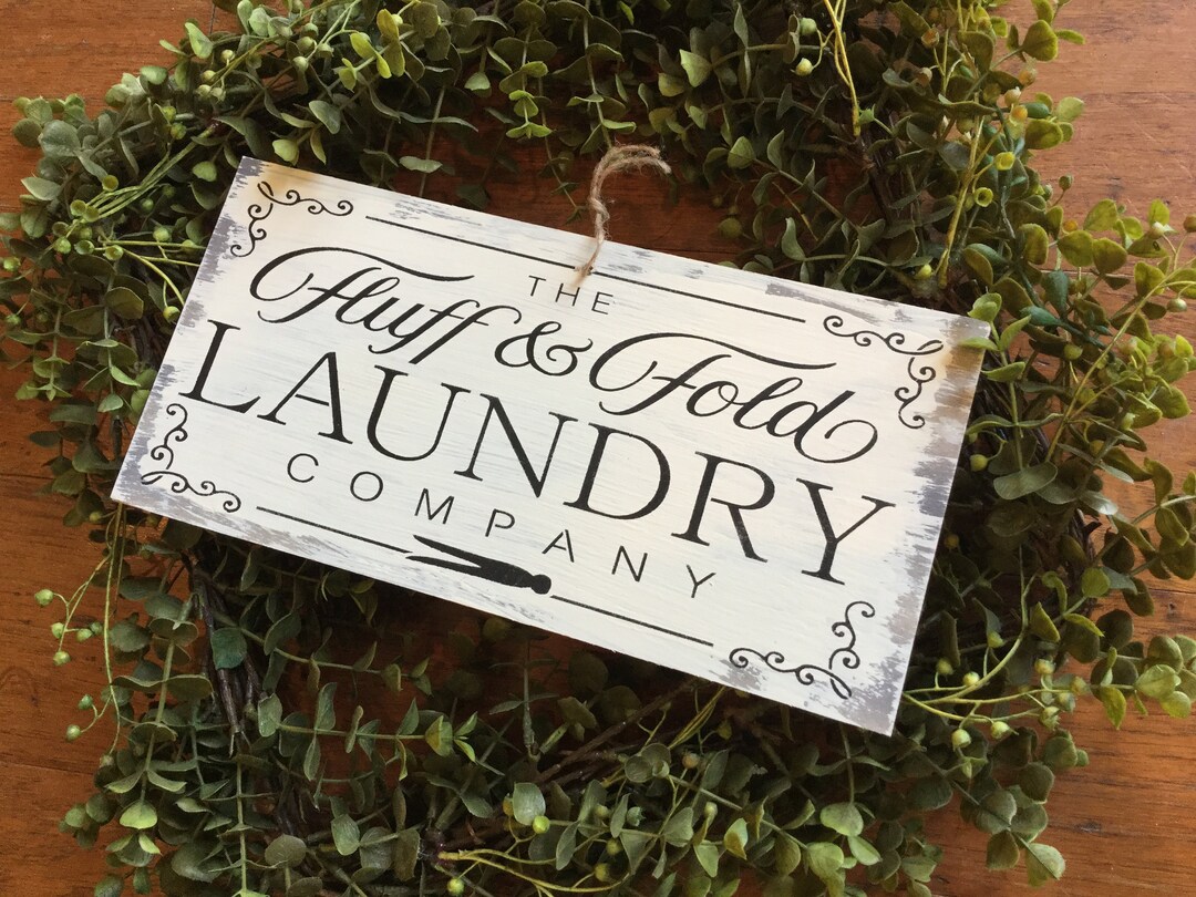 Laundry Room Decor Wood Sign, Dirty Laundry Sign - Etsy