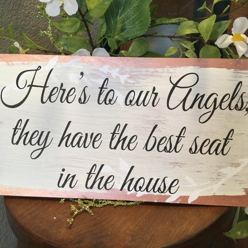 Digital Download of Wedding Sign for Loved Ones Passed Away | Etsy