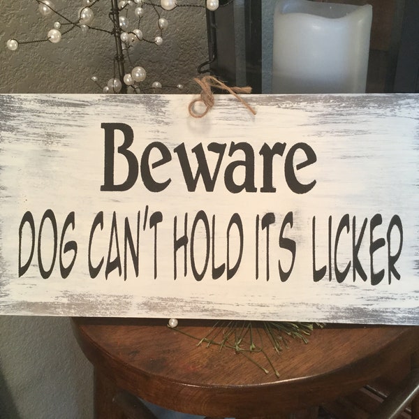 Funny Dog Signs - Etsy