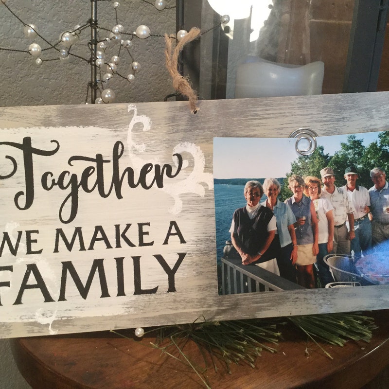 Family Picture Frame - Etsy