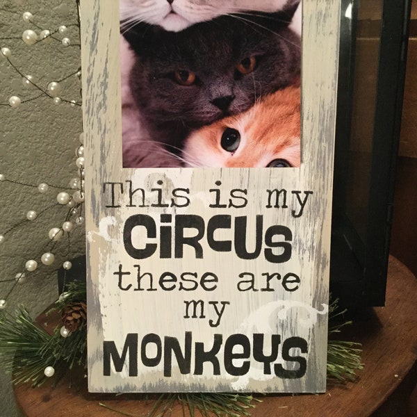 Monkey Picture Frame - Etsy