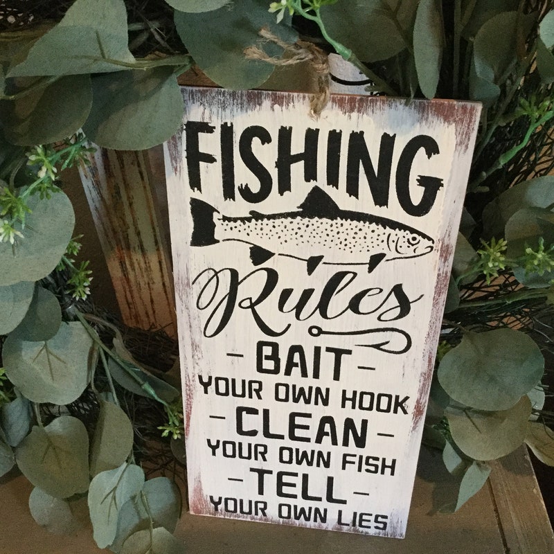 Funny Fishing Signs - Etsy
