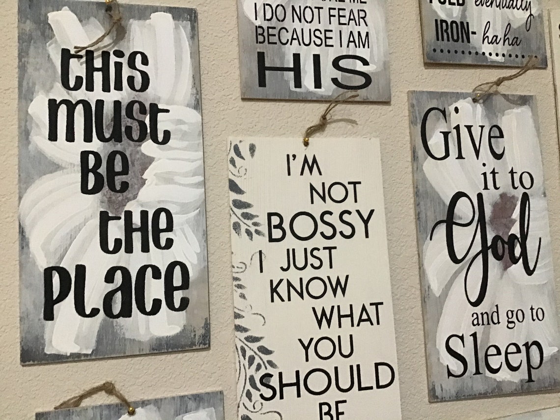 Boss Gift Funny Wood Sign for Your Boss Im Not Bossy I - Etsy