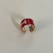 Red Ear Cuff -T - Etsy